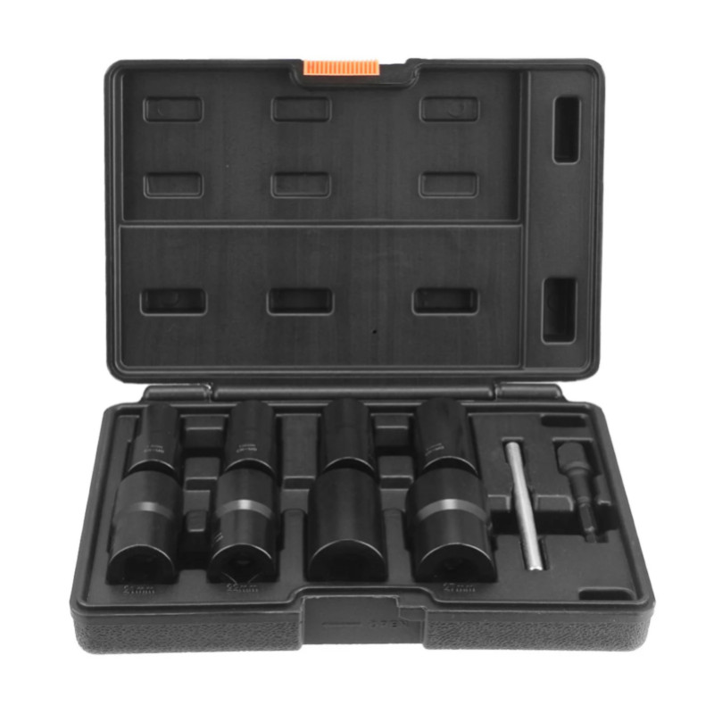 Bolt Extractor Set, 10 Piece Lug Nut Remover Socket Tool, 1/2-Inch ...