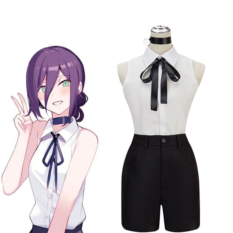 ZST Newest Chainsaw Man Cos Characters Reze Cosplay Costumes Suit Bomb ...