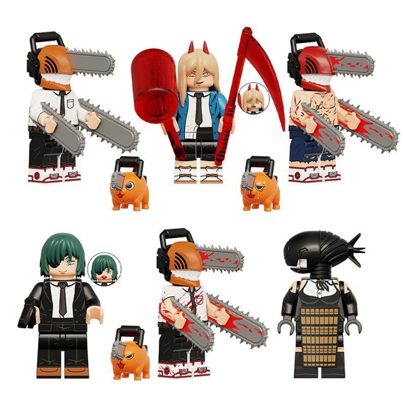 [READY STOCK] Lego-Compatible Chainsaw Man: Youth Arc – Reze & Himeno ...