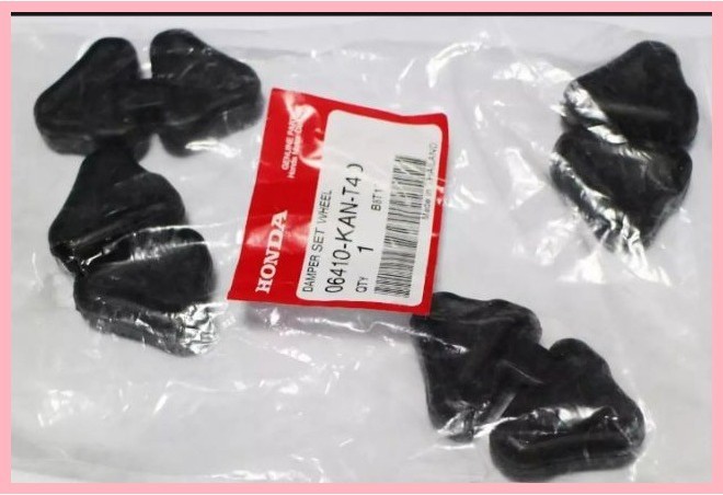 HONDA DAMPER SET WHEEL (RUBBER DAMPER) FOR WAVE 125, XRM 125 | Shopee ...