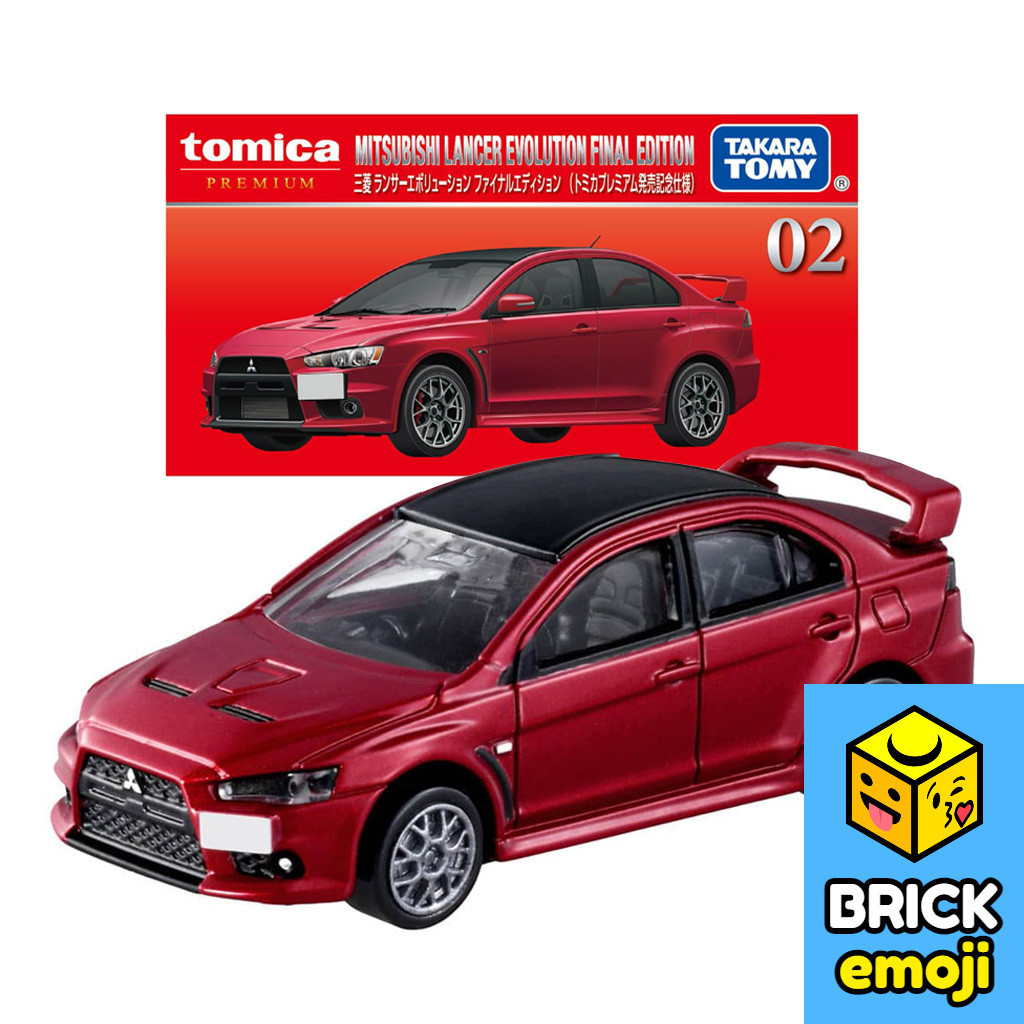Tomica Premium No.02 Mitsubishi Lancer Evolution Final Edition 1/61 ...