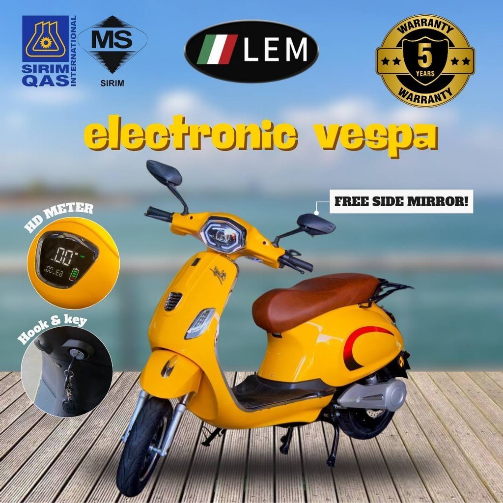 BASIKAL ELEKTRIK ★LEM★ NEW !!! E-Vespa / R1 / R2 - /ELECTRIC BIKE ...