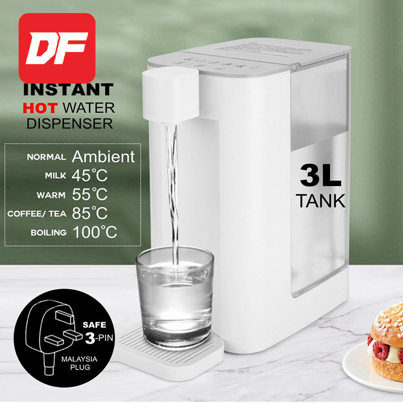Df.Os 3L Instant Hot Water Pot Kettle Heater Dispenser Safe Hot ...