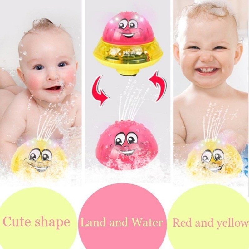 Children's Bath Toys Electric Water Sprayer Electric Shower Water Spray ...