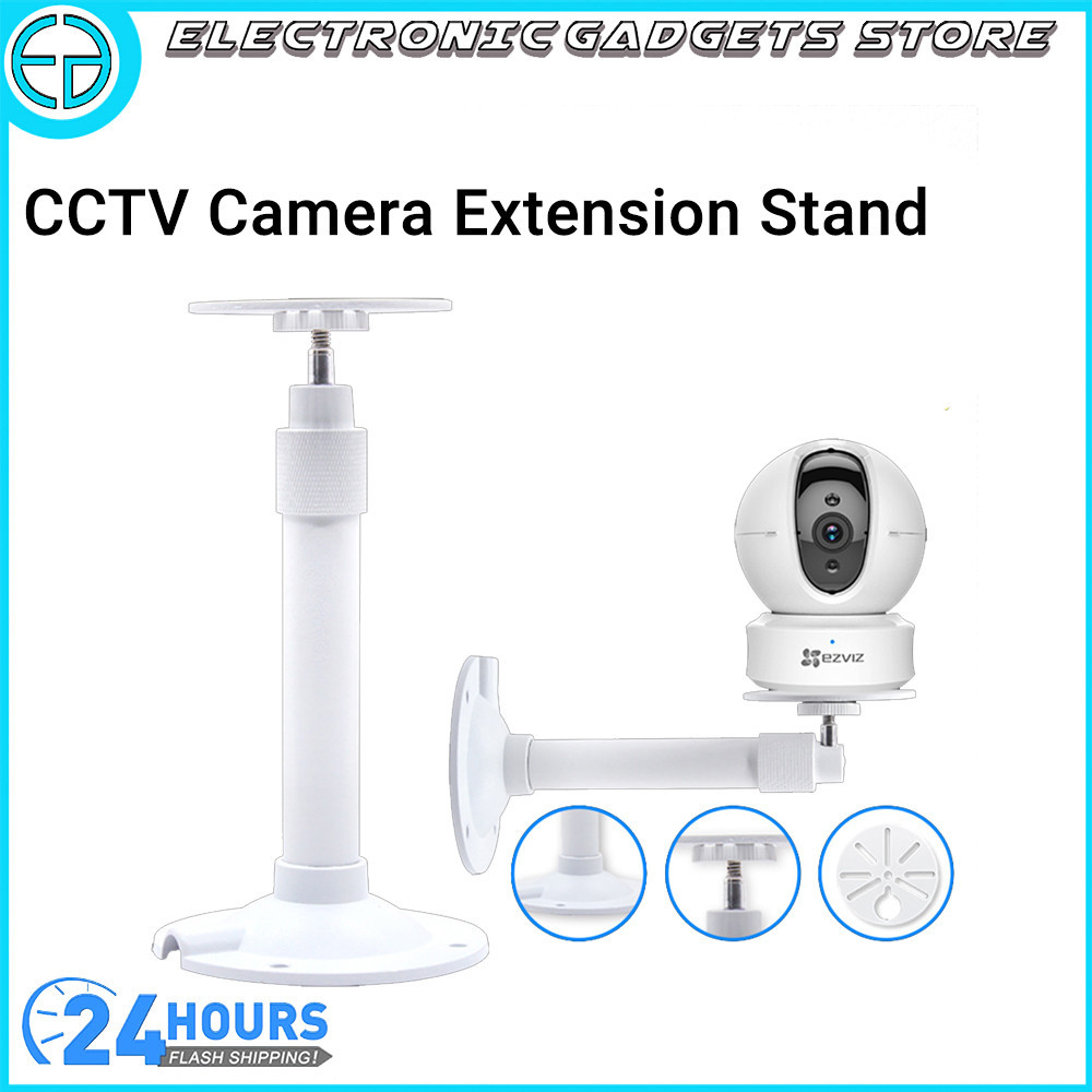 CCTV Camera Extension Stand Wall Mount External Wall Corner Bracket ...