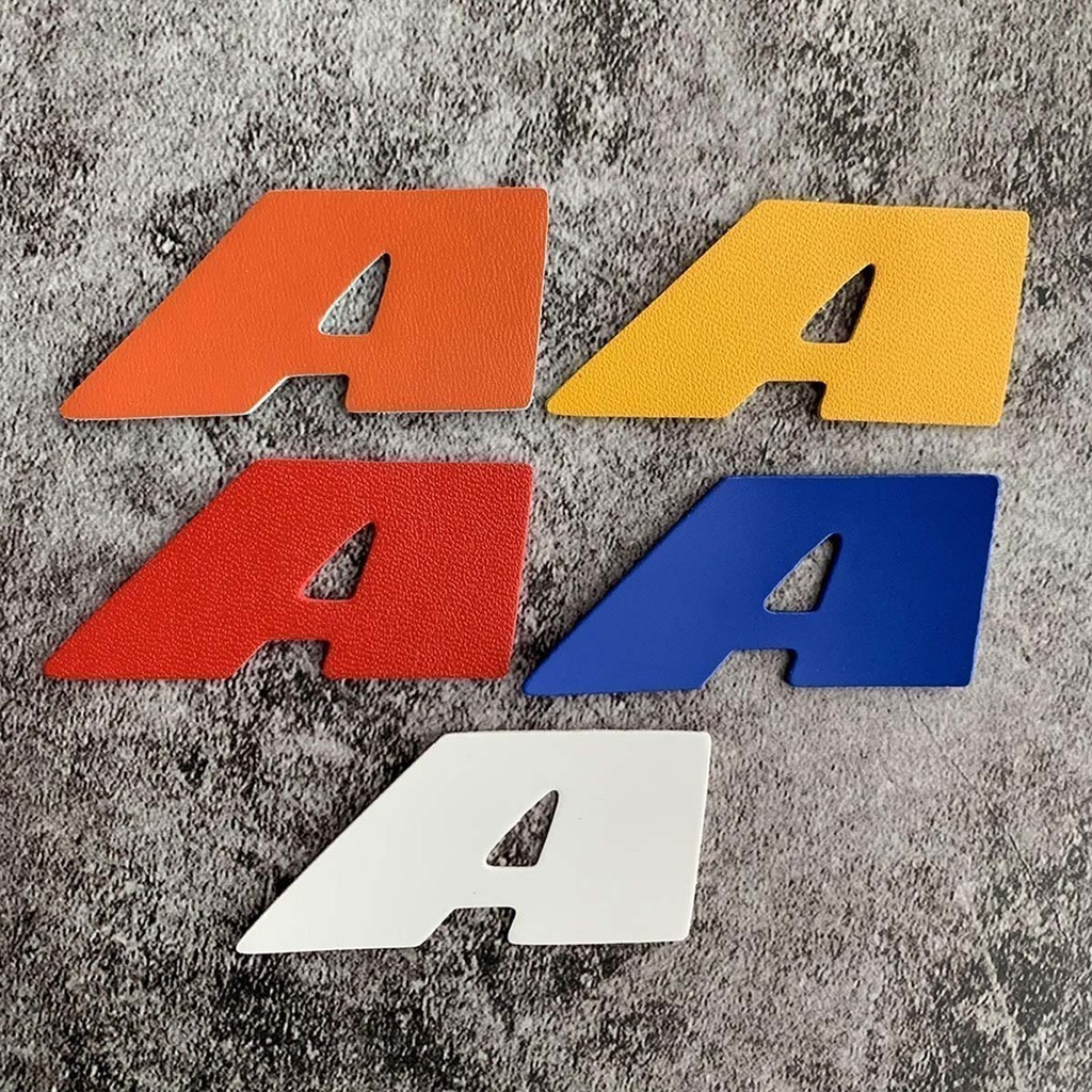 Number Plate Red Tire Letter Number Stickers Motor 3D Wheel Plate ...