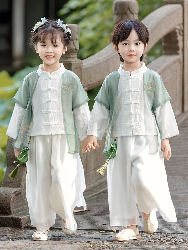 New Product Boy Hanfu Ancient Costume Spring Summer Chinese Style Suit ...