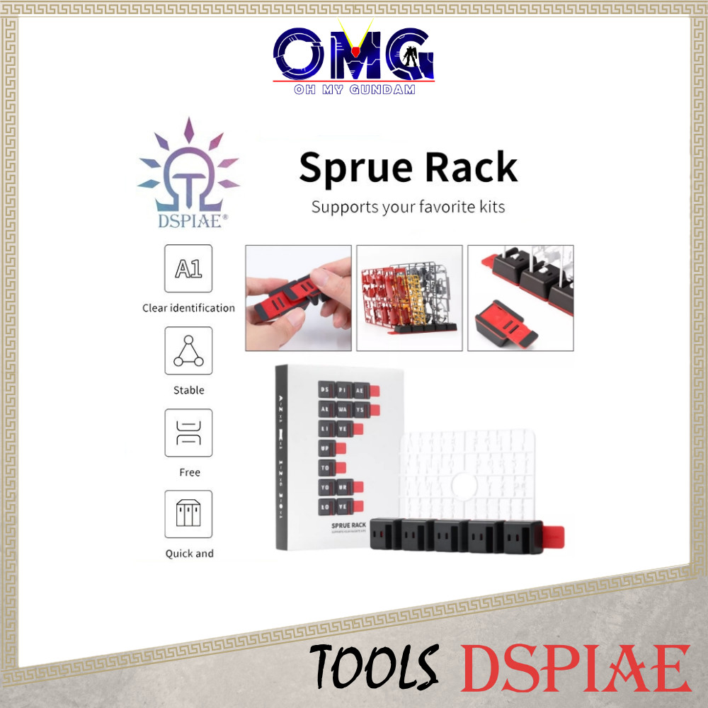 Dspiae Sprue Rack / Runners Stand PT-SR Runner Stand Runner Part Holder ...