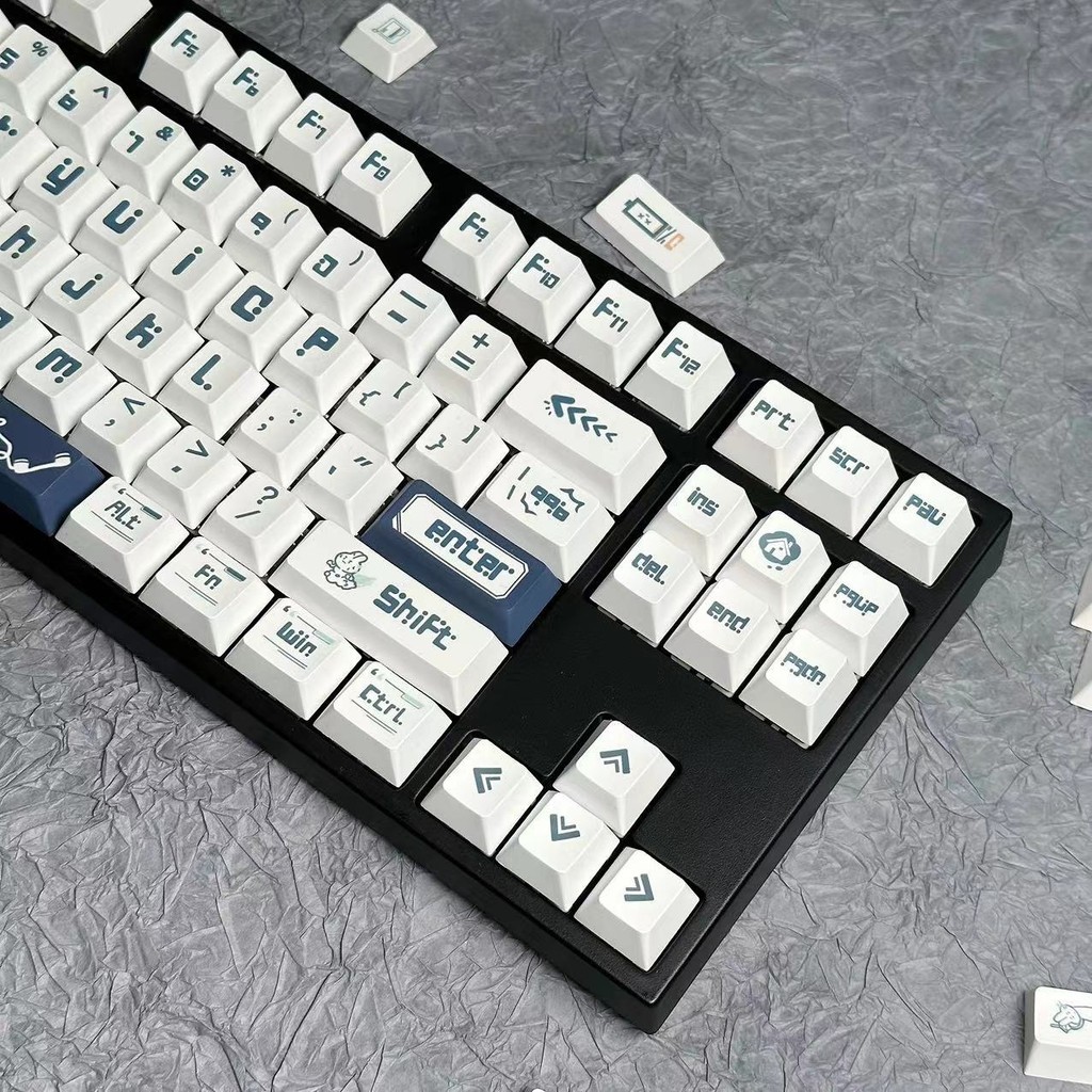 996 Diary Keycaps 136-Key Shine-Through Cherry Profile PBT Keycap ...