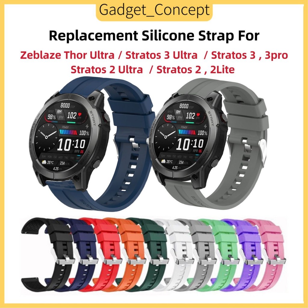 For Zeblaze Thor Ultra / Stratos 3 Ultra , Stratos 3 Stratos 3pro / Stratos 2 Ultra Stratos 2 ...