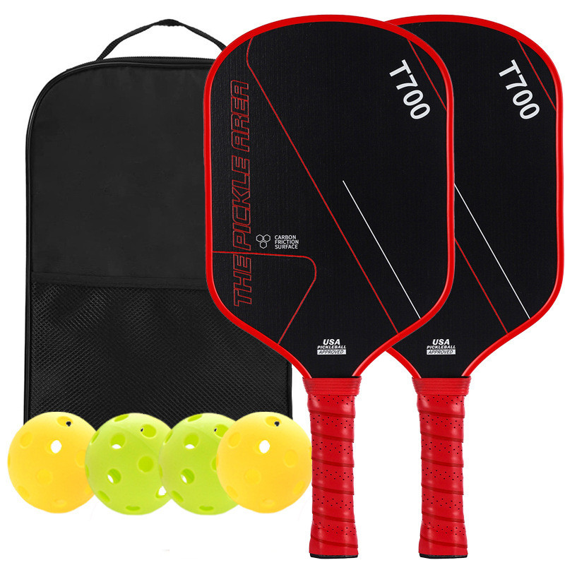 Carbon Fiber T700 Pickleball Paddle 16mm Fine Frosted Defense Type ...