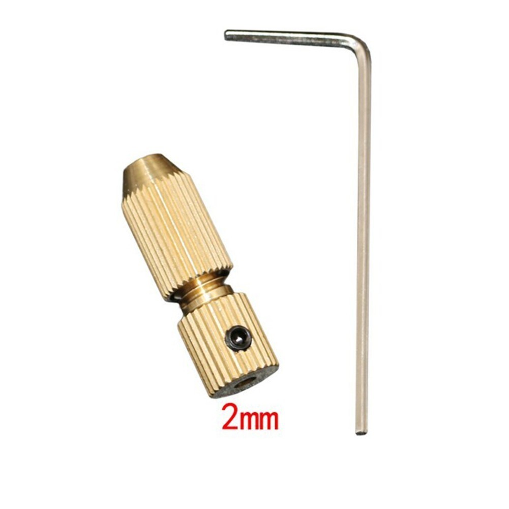 [Mulstore] 2.3mm Brass Electric Motor Shaft Clamp Fixture Chuck 0.8mm-1 ...