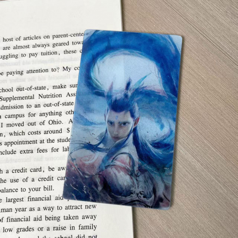 哪吒Nezha Variable Cards Creative Nezha Series 3D Grating Card Best ...