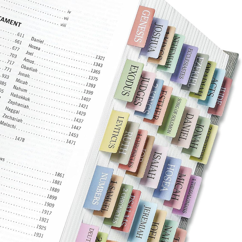 3 Sheet Bible Letter Index Label Sticker Self-adhesive Waterproof ...