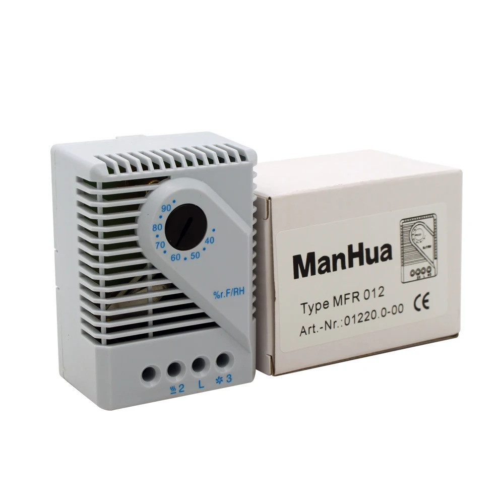 ManHua Temperature Controller MFR012 Motor Cabinet Temperature Control SwitchMechanical ...