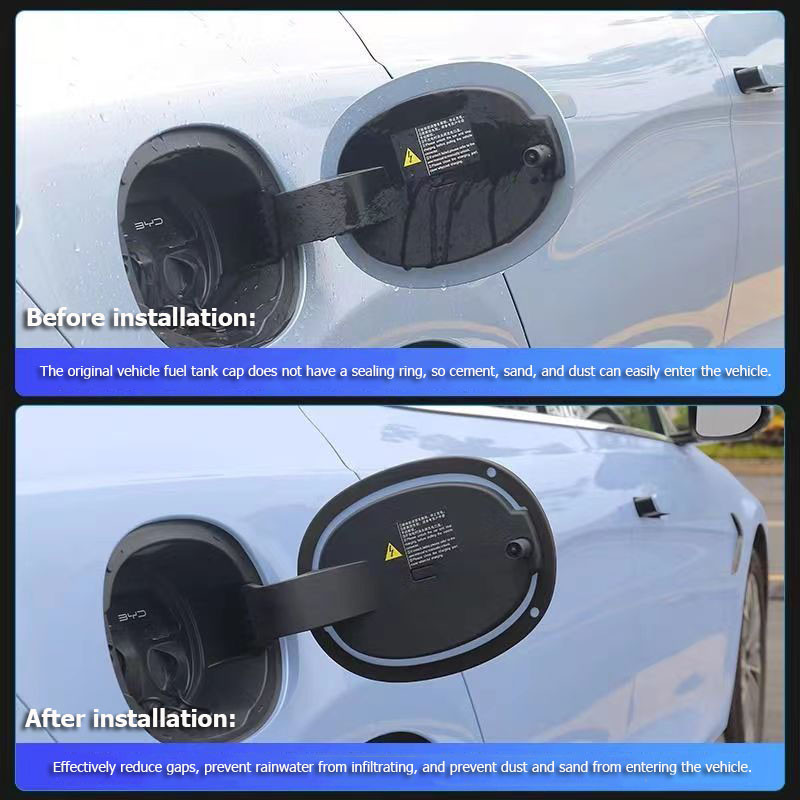 BYD Seal EV car charging port protective cover silicone ring charging ...