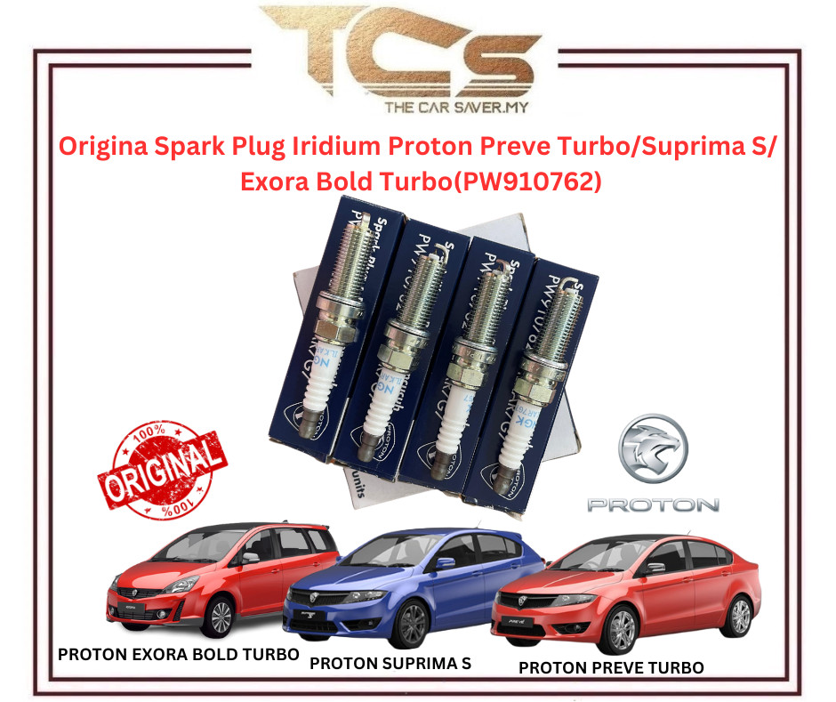 Original Spark Plug Iridium Proton Preve Turbo/Suprima S/ Exora Bold ...