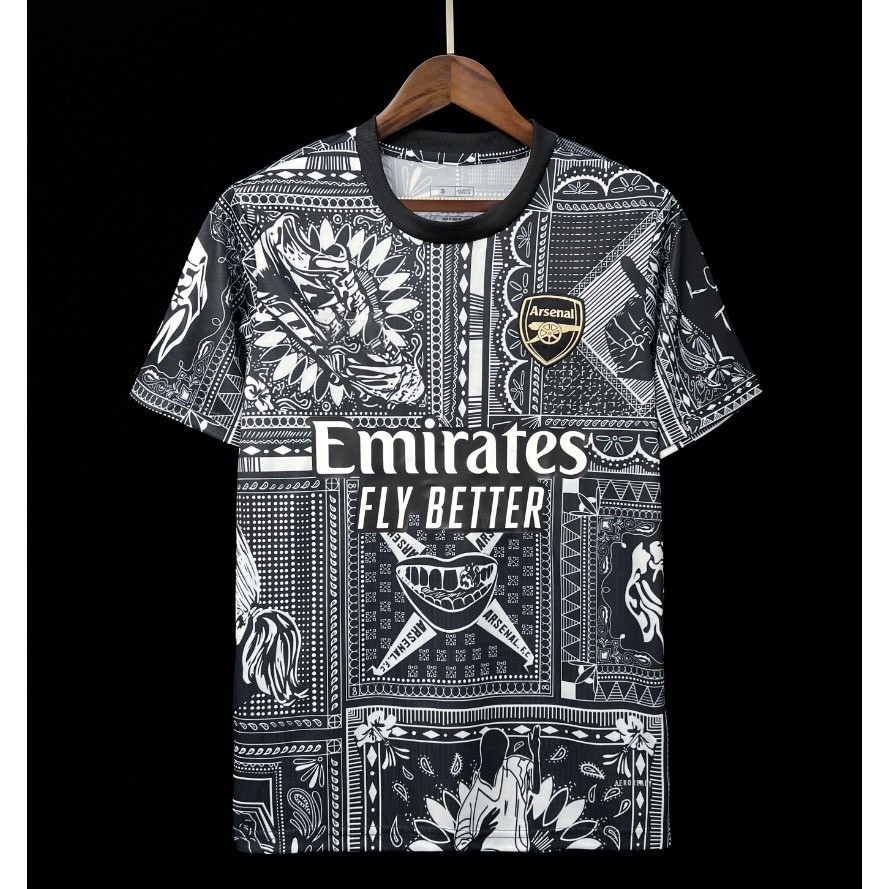 NEW 23/24!! Arsenal X Ian Wright Edition Fan & Player Issue Kit Jersey ...