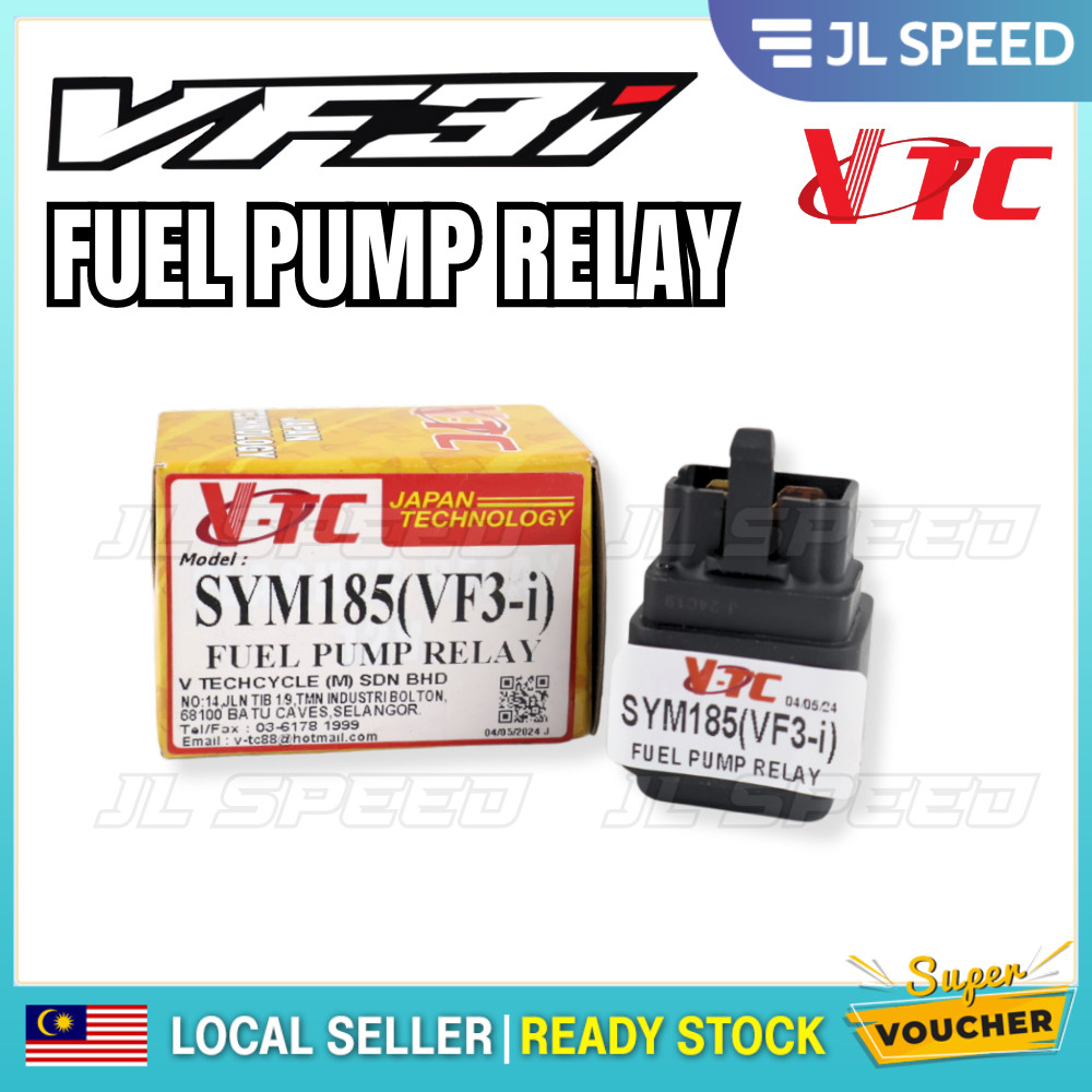 SYM VF3i VF3 185 SYM185 Fuel Pump Relay Electric Relay VTC | Shopee ...