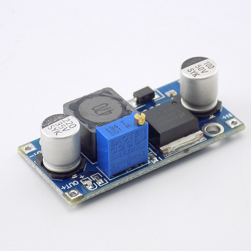 4V~35V to 1.25V~30V 3A DC-DC Buck Converter Step-down Power Supply ...