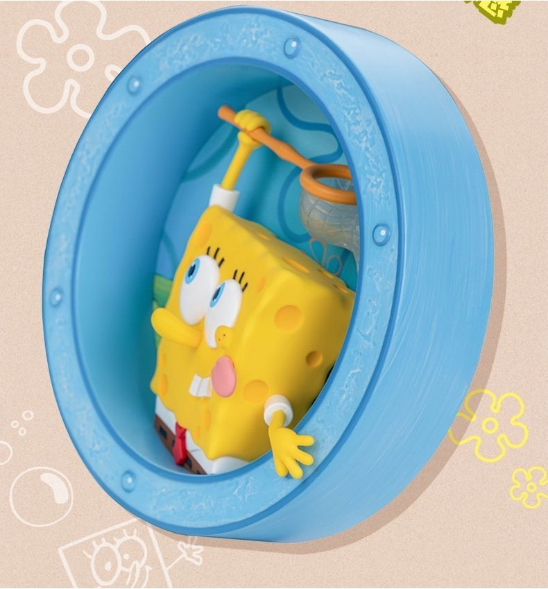 Popmart POPMART Resonance SpongeBob SquarePants Dimensional Window ...