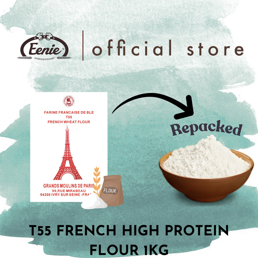 T55 FRENCH HIGH PROTEIN FLOUR | 1KG | Shopee Malaysia
