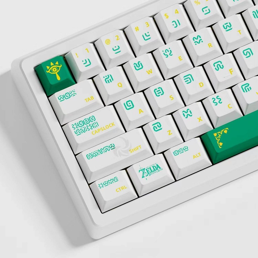 Spot Keycaps Legend Of Zelda Green Character Hika Ancient Keycaps ...