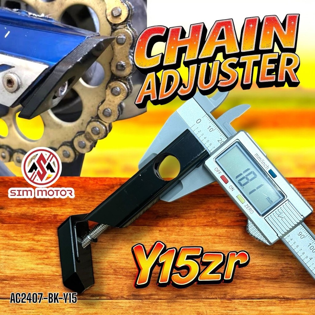 Swing Arm King-Drag Chain Adjuster Dragster Slot Y15ZR Y15 Chain ...