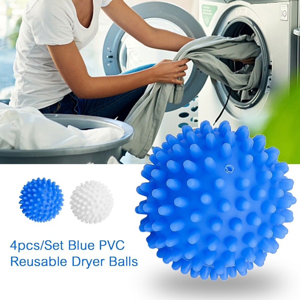 Reusable Anti-tangle Magic Laundry Balls / Washing Machine Clothes Hair ...