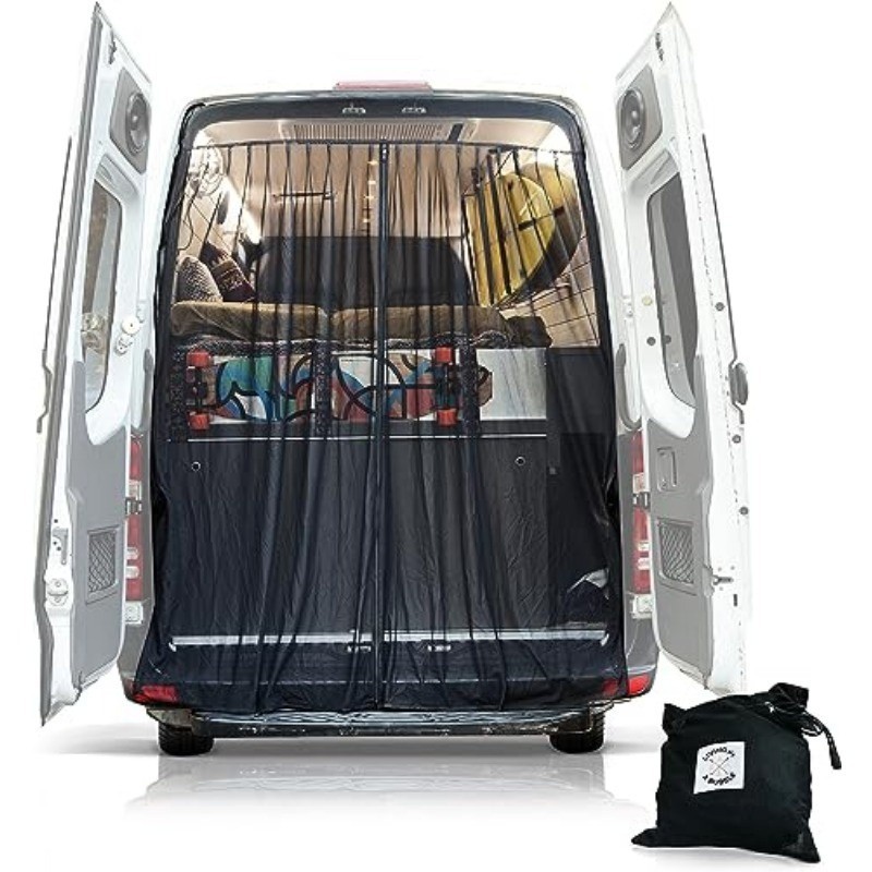 Magnetic Fly Screen net for Standard Roof Camper Van Bug Mesh Mosquito ...