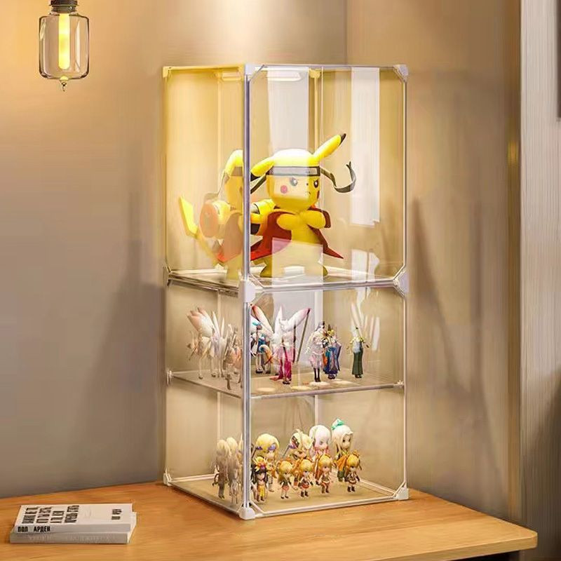 Fully Transparent Hand-made Display Cabinet Lego Display Stand Toy ...