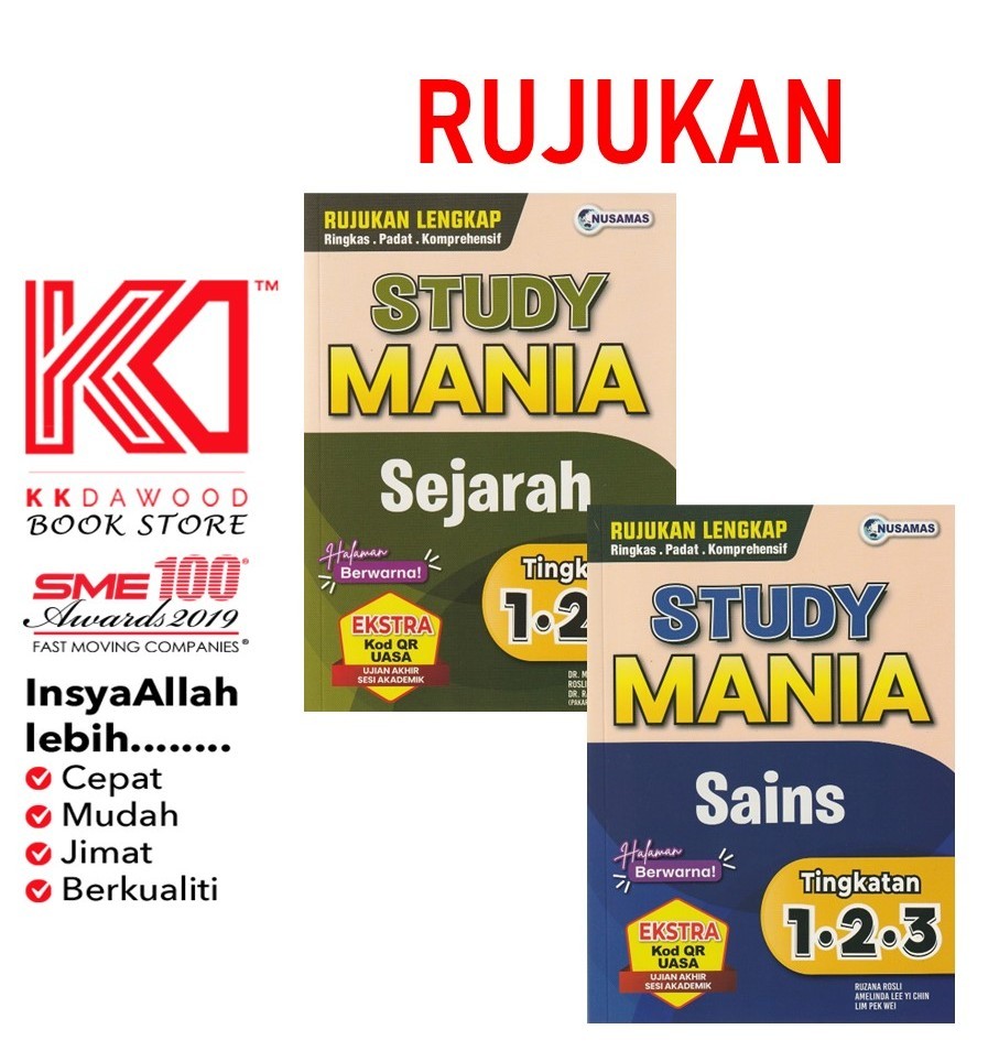 [KKD] Nusamas: Study Mania Tingkatan 1,2 dan 3 | Shopee Malaysia