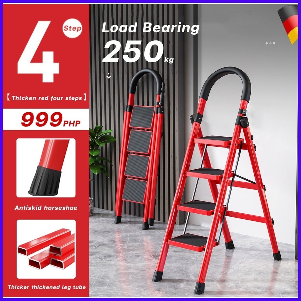 Ladder | 949PHP 4 Steps Ladder Folding Ladder Lower Price 150KG Bearing ...