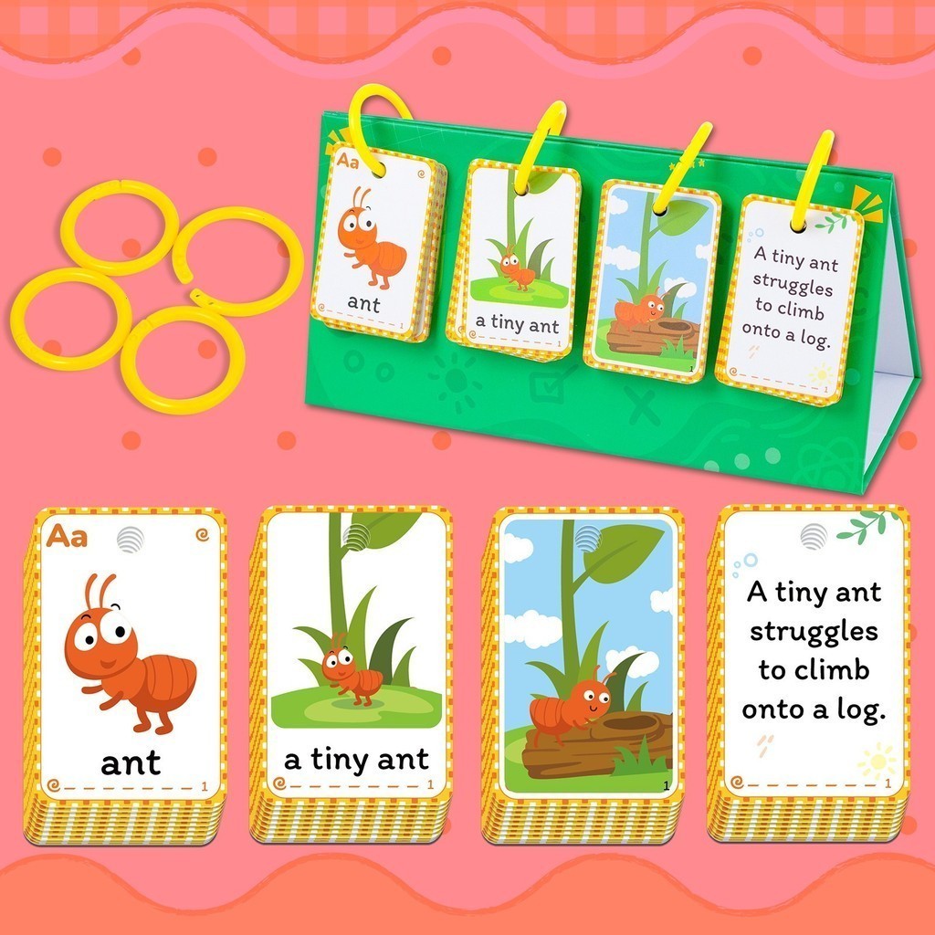 104Pcs Words Phrases Learning Cards Sentence Building Desk Calendar ... 104Pcs Words Phrases Learning Cards Sentence Building Desk Calendar ...