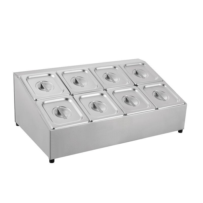 Stainless Steel Portion Basin Milk Tea Shop Dessert Basin Ingredient ...