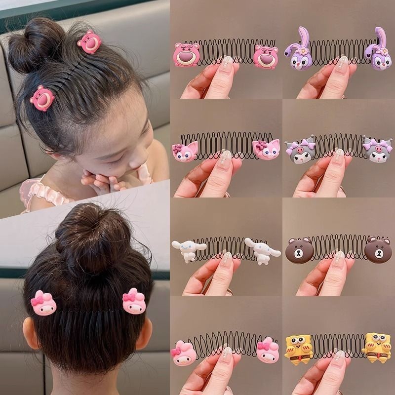 Sanrio Kuromi Kids Hair Clip Ikat Rambut Kanak Hair Pins School Hair ...