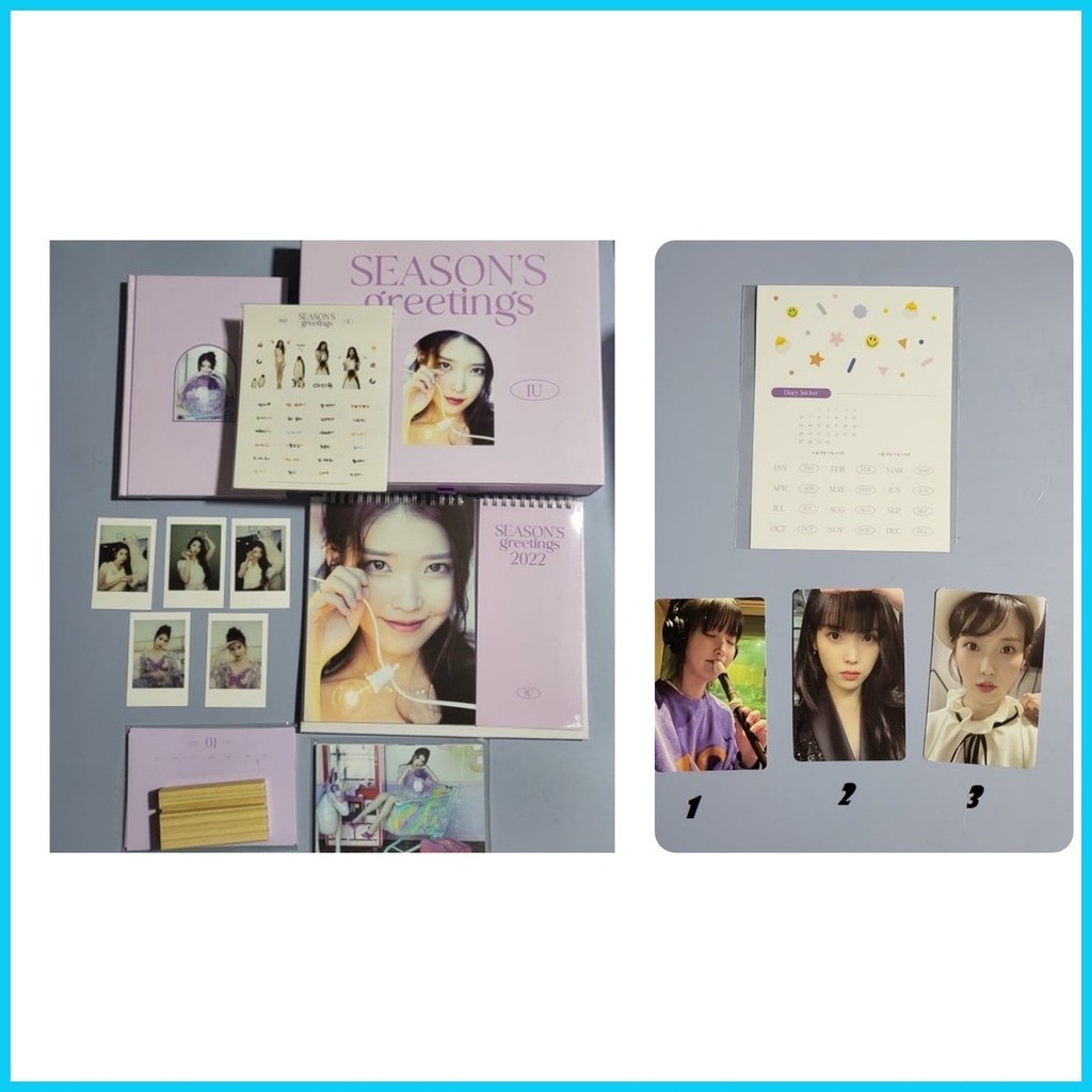IU SEASON GREETINGS 2022 TINGI | Shopee Malaysia