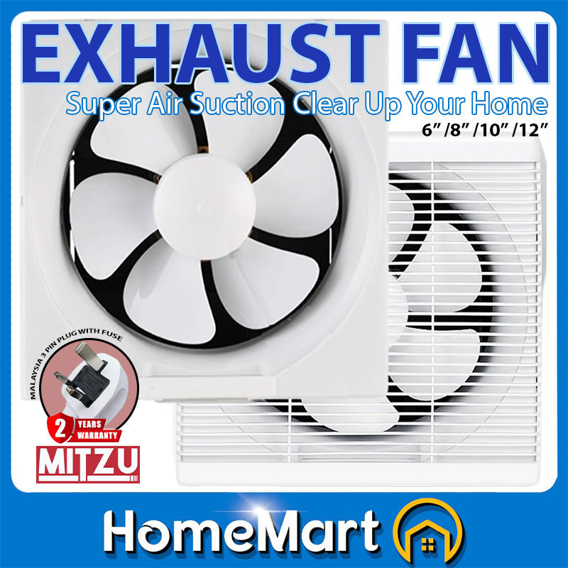 Exhaust Fan Fan 2 Type Mitzu Fast Ventilation Super Powerful Turbo Air ...