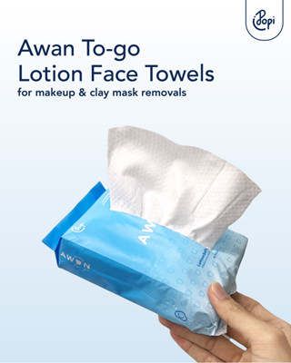 Popi LaLaLa To-go LotionSoft Facial Tissues / Awan To-go Disposable ...
