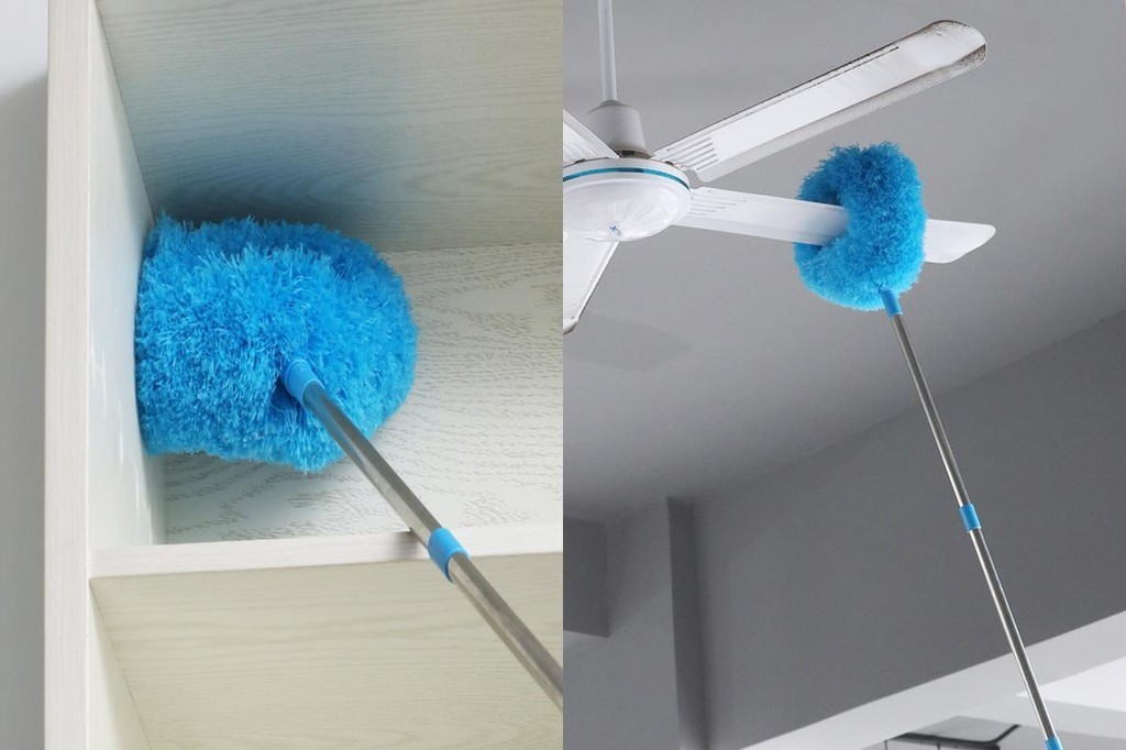 Efficient Dusting Tool Extendable Ceiling Fan Cleaning Brush with ...