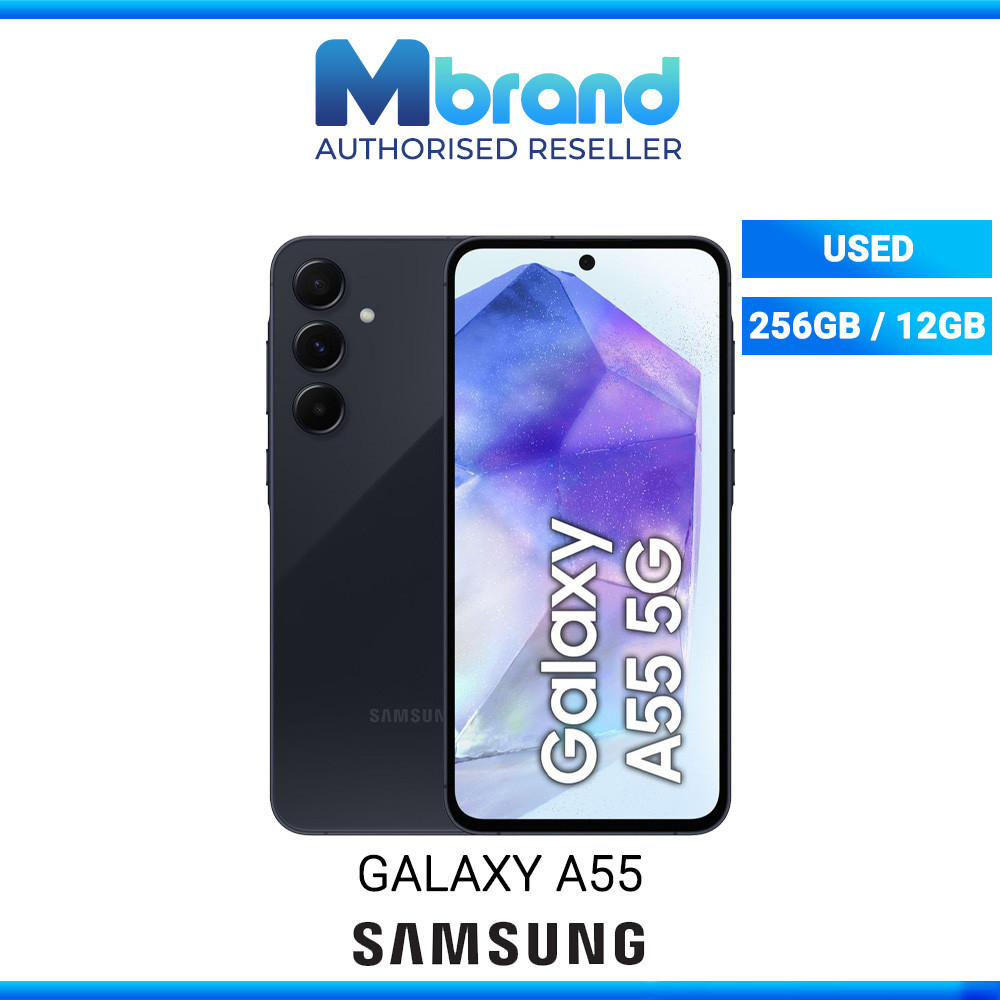 USED Samsung Galaxy A55 5G 256GB + 12GB RAM 50MP 6.6 inches Android ...