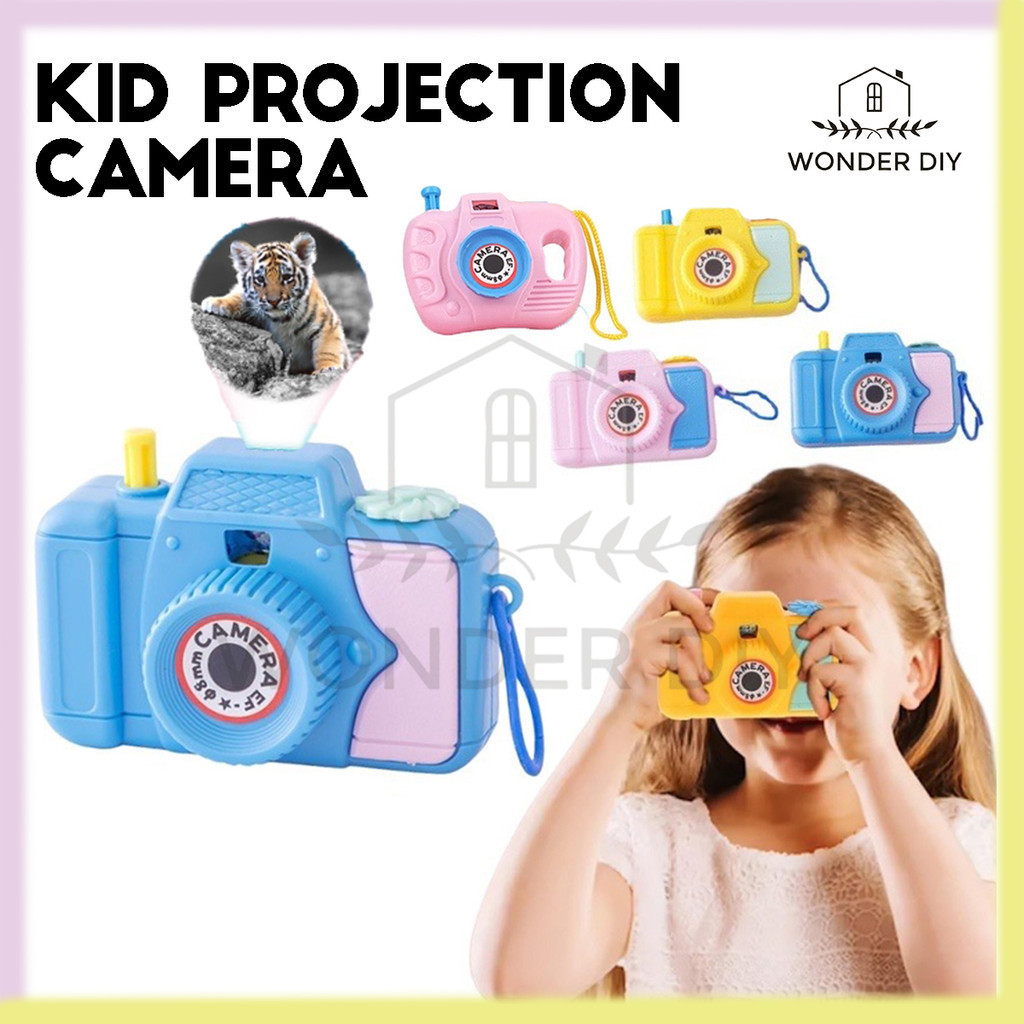 Mini Creative Projection Cartoon Simulation Camera Educational Toy ...