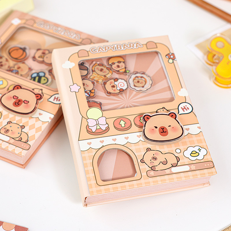 【Upgraded】 Kuromi My Melody Gacha Machine Notebook Capybara Creative ...