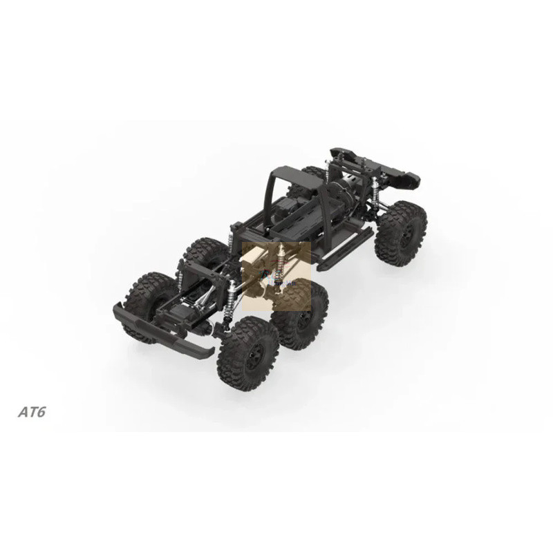 CROSSRC AT6 6X6 6WD 1/10 RC Electric Remote Control Model Off-Road Car ...