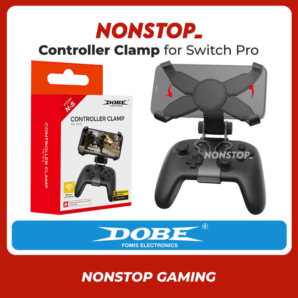 DOBE Switch Pro Controller Clamp Handle Bracket Nintendo Switch Mobile ...