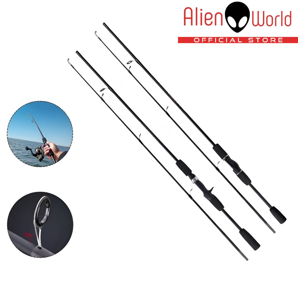 Ultra Lightweight Carbon Fiber Portable Fishing Rod | Spinning Rods ...