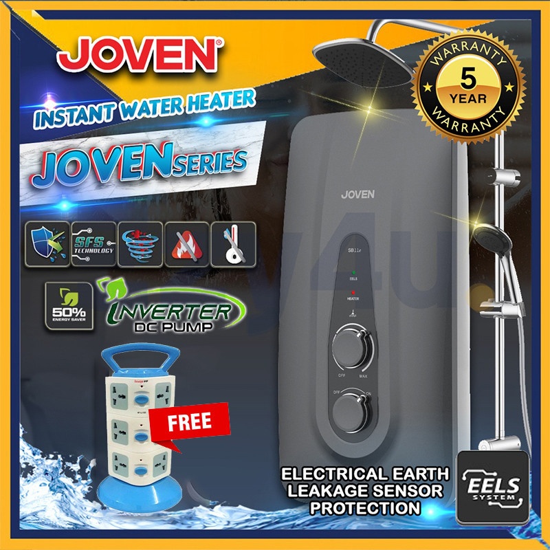JOVEN Water Heater Instant SB11e SB11iP RS SL30e SL30iP SA8E SA10E Inverter DC 熱水器 with Pump ...