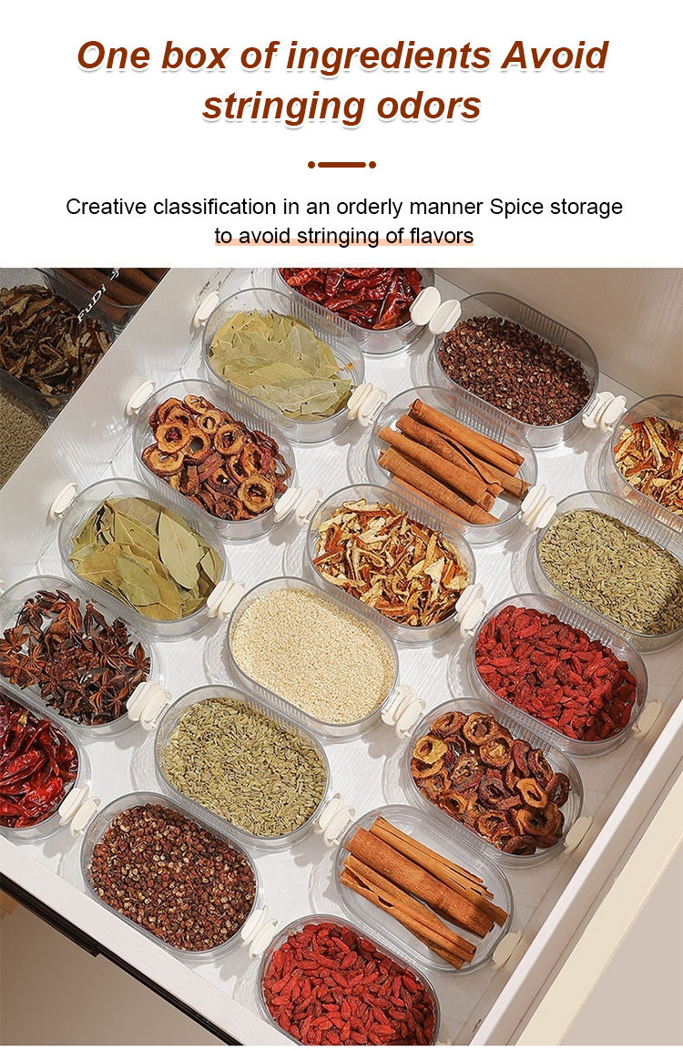 HOT [Five-Layer]Fridge Freezer Storage Containers/ Fridge Storage ...