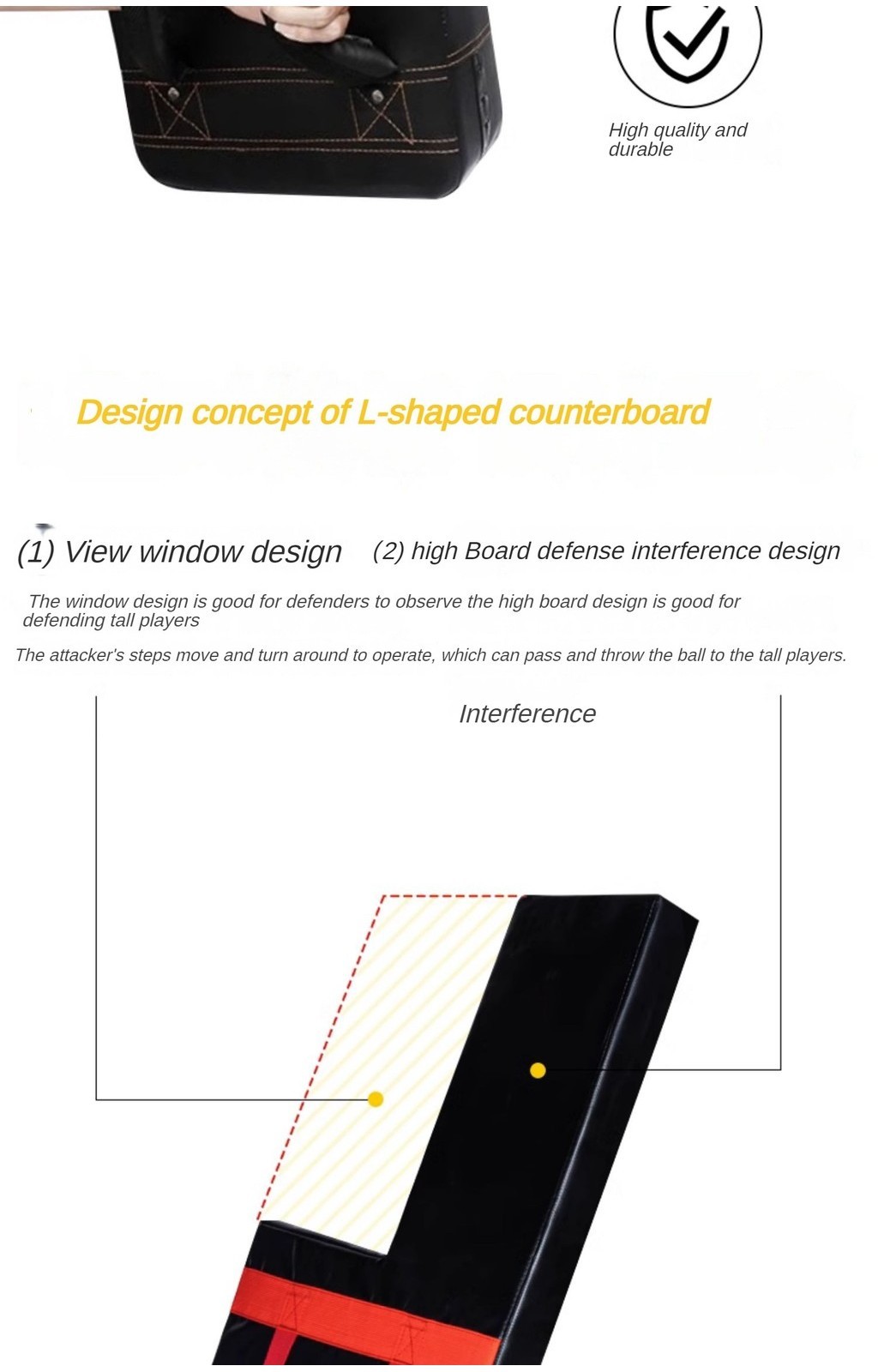 Basketball Blocker Pad Training Multipurpose Blocking Device Basketball ...