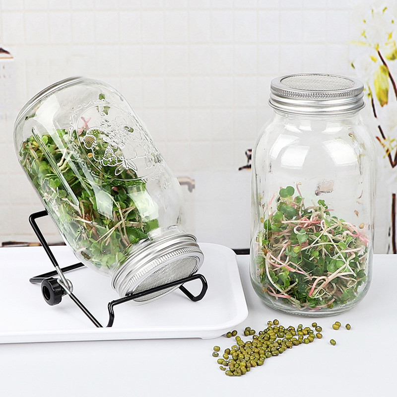 86mm Bean Seed Sprouting Screen Covers Plastic Germination Tray ...